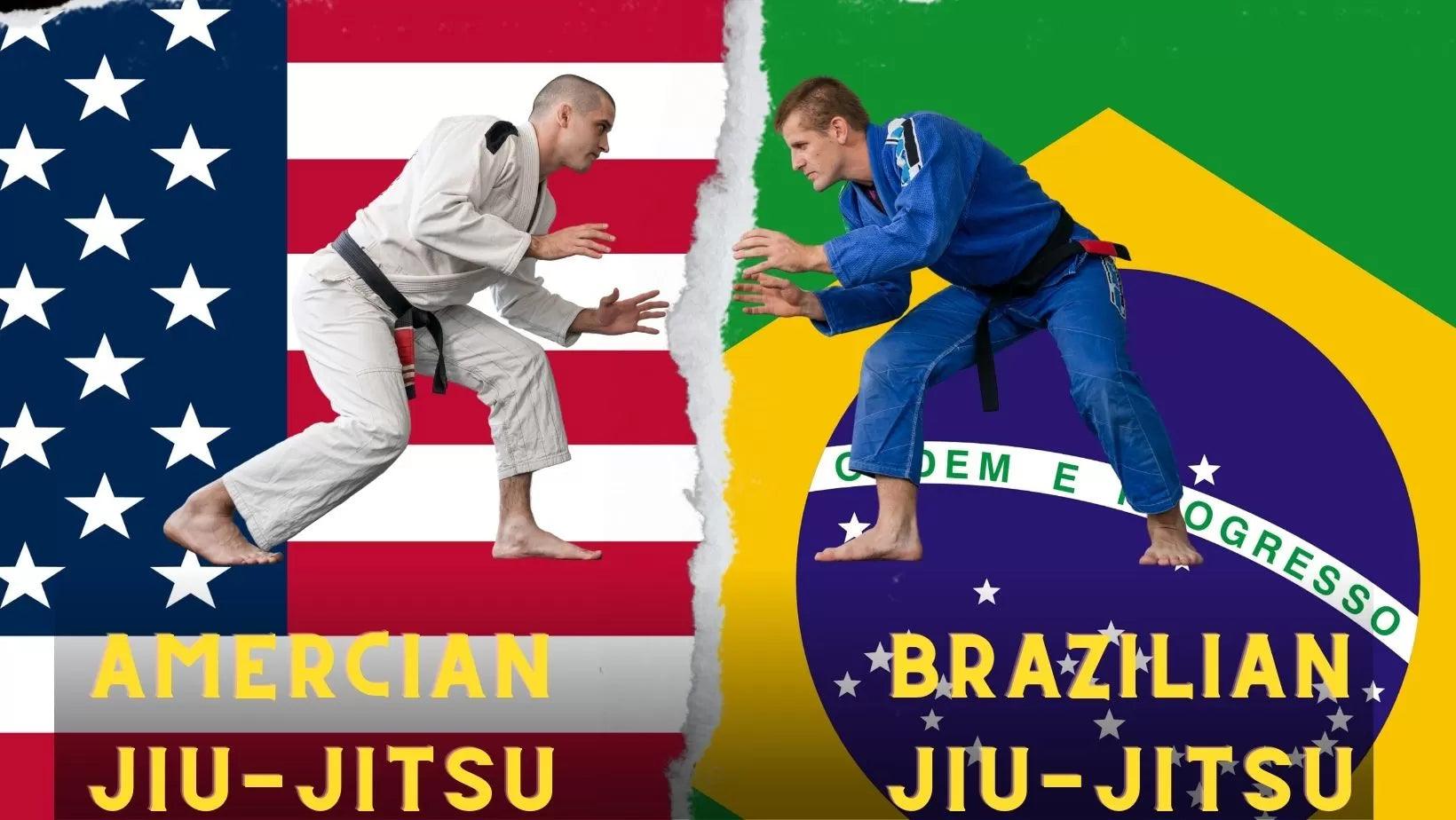 American Jiu Jitsu vs Brazilian Jiu Jitsu - Key Differences – Bravo