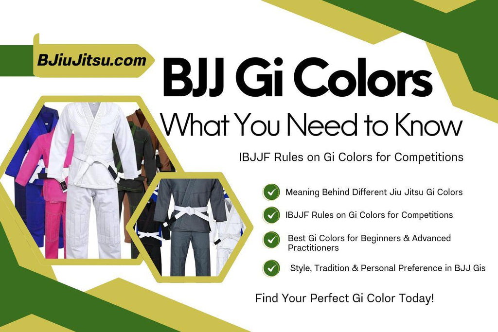 BJJ Gi Colors - Meanings, Rankings, and IBJJF Rules – Bravo