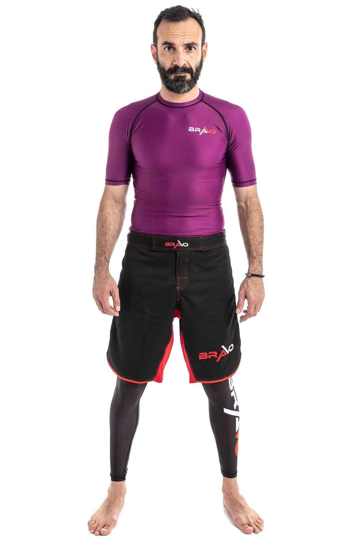 Black Grappling Shorts - Premium Quality for Optimal Performance – Bravo
